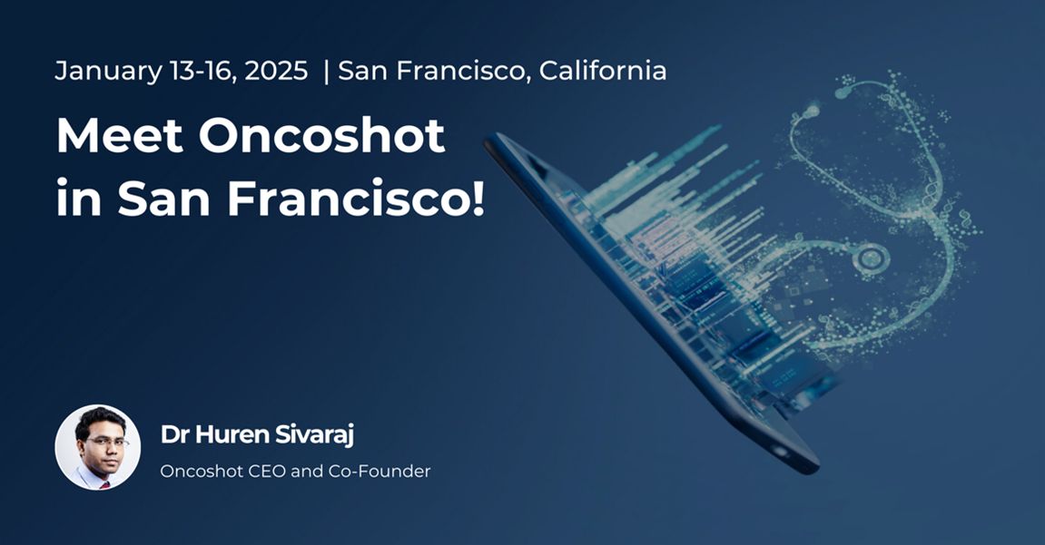 Meet Oncoshot in San Francisco | Jan 13 - 16, 2025 - Milltrust